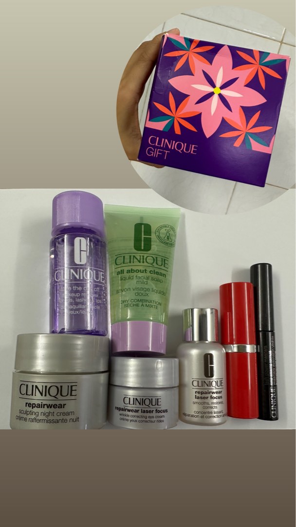 Clinique set, Beauty & Personal Care, Face, Face Care on Carousell