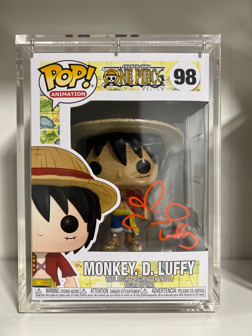 Colleen Clinkenbeard Signed OG Monkey D Luffy Funko Pop, Hobbies & Toys ...