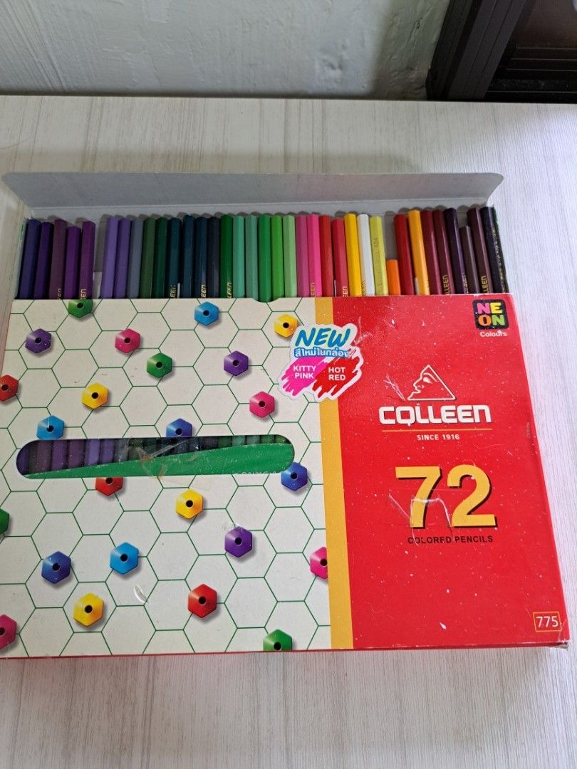Colleen colour pencils 72's, Hobbies & Toys, Stationery & Craft ...