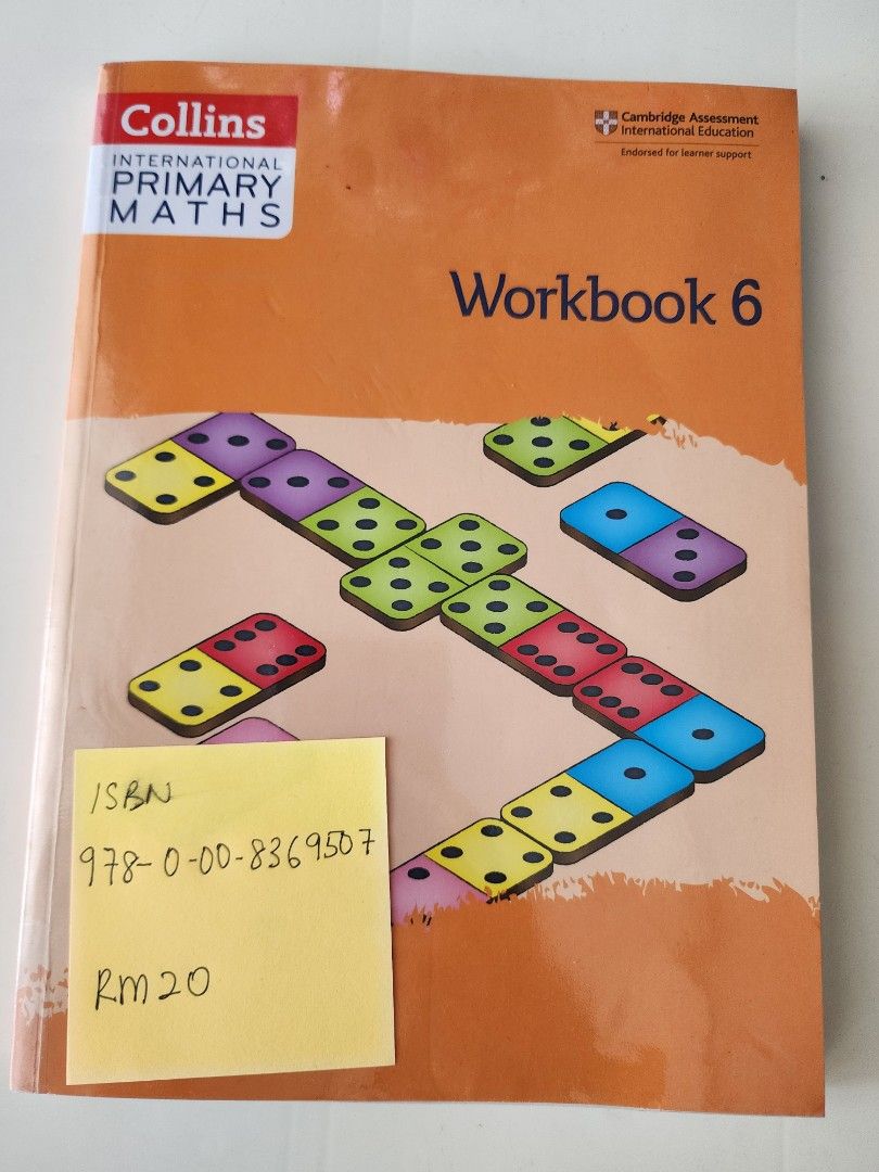 Collins Cambridge Primary Maths Workbook 6, Hobbies & Toys, Books ...