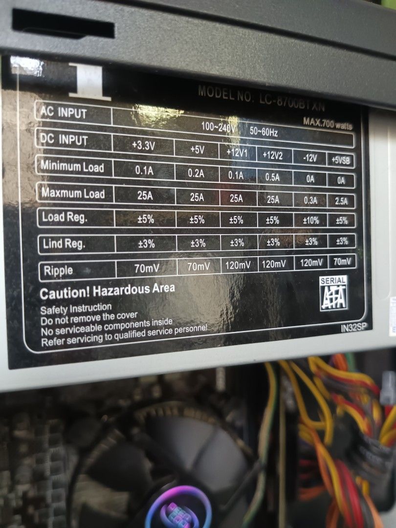 Comshop/Pisonet PC, i5 9th gen, 8Gb DDR4, H310M, 700WATTS, Computers ...