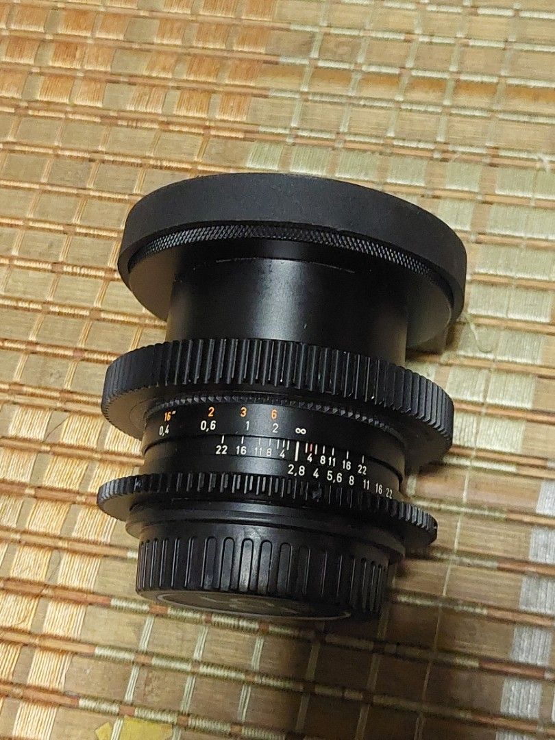 Contax Zeiss 25mm F2.8 AEG Cinemodded, Photography, Lens & Kits on ...