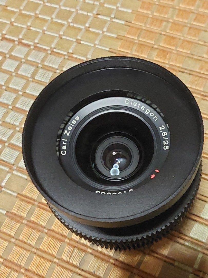 Contax Zeiss 25mm F2.8 AEG Cinemodded, Photography, Lens & Kits on ...