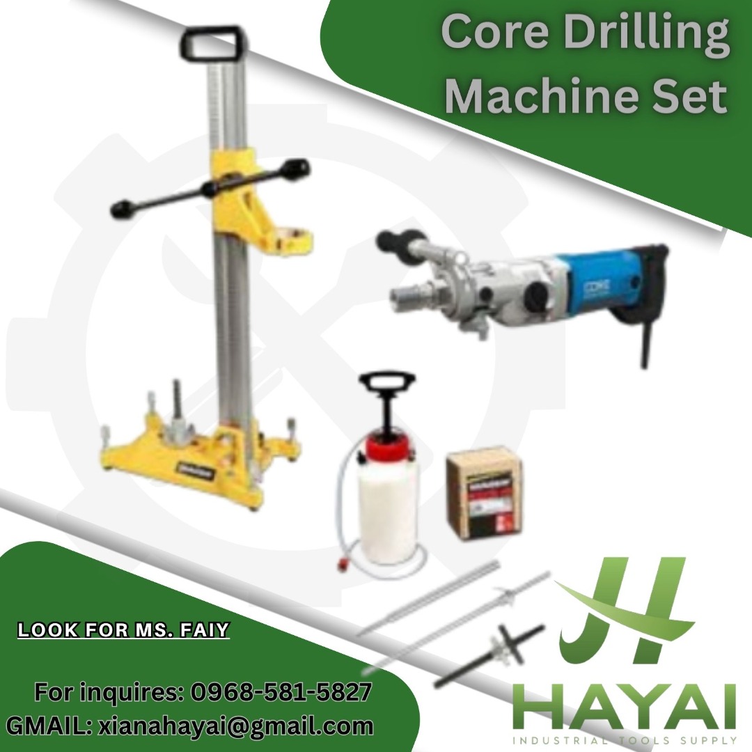 Core Drilling Machine Set, Commercial & Industrial, Construction Tools ...