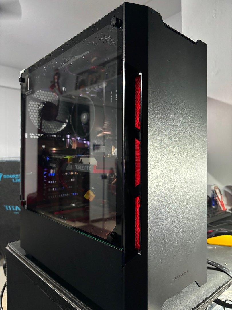 Custom Built Gaming Desktop Computer PC CPU Processor AMD Ryzen 5 Ram ...