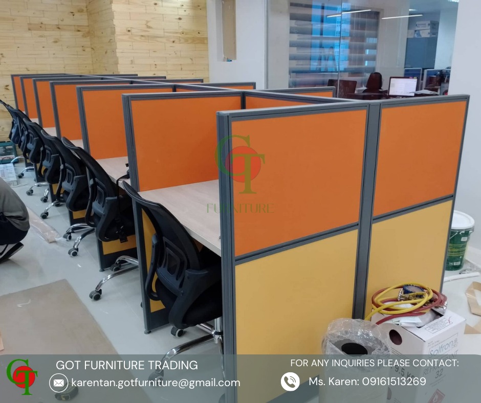 CUSTOMIZABLE WORKSTATIONS/ OFFICE WALL PARTITIONS, Furniture & Home ...