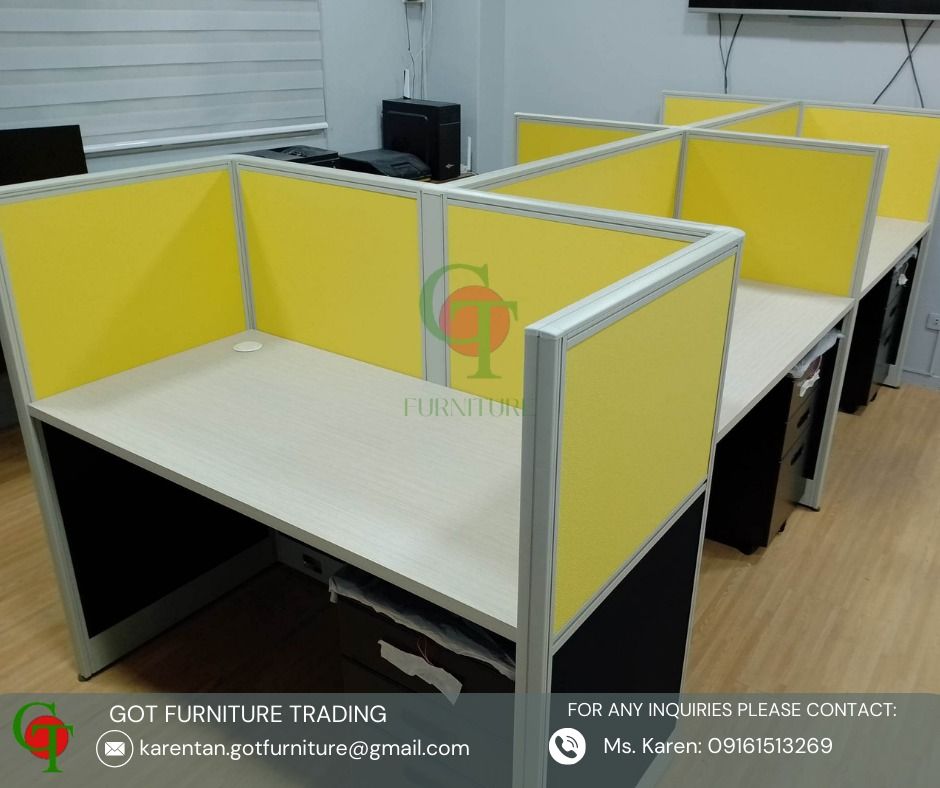 CUSTOMIZABLE WORKSTATIONS/ OFFICE WALL PARTITIONS, Furniture & Home ...