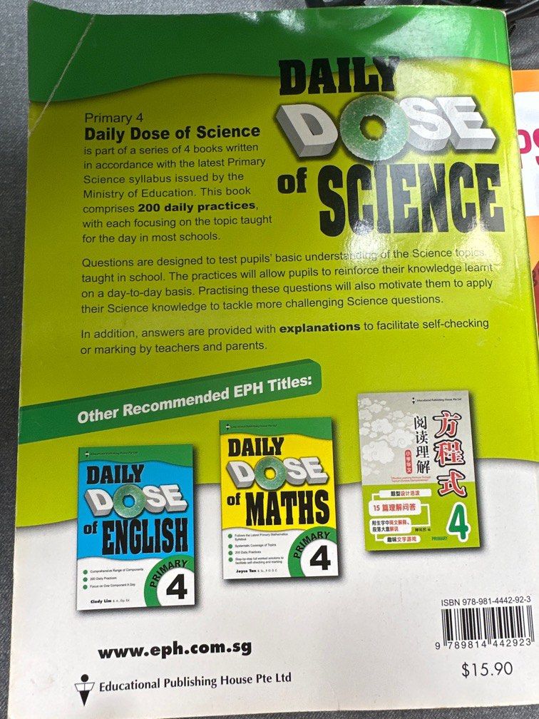 Daily Dose Science, Hobbies & Toys, Books & Magazines, Assessment Books ...