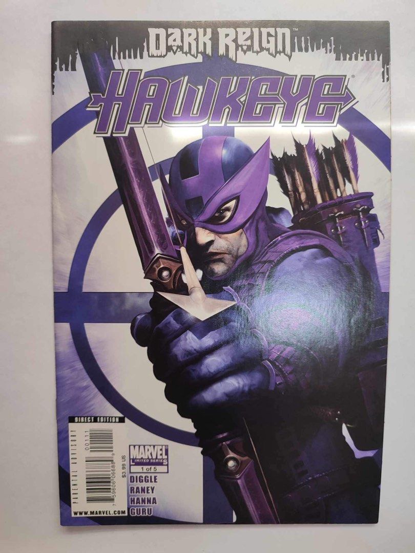 DARK REIGH HAWKEYE COMICS Issues #1-5, Hobbies & Toys, Books & Magazines, Comics & Manga on ...