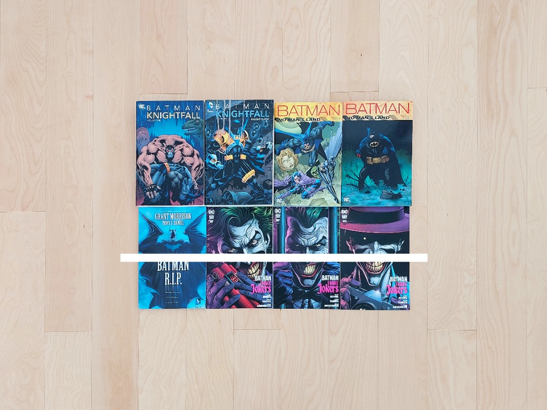 DC Comics — Batman KnightFall Omnibus Volume 1 & 2, Batman No Man's ...