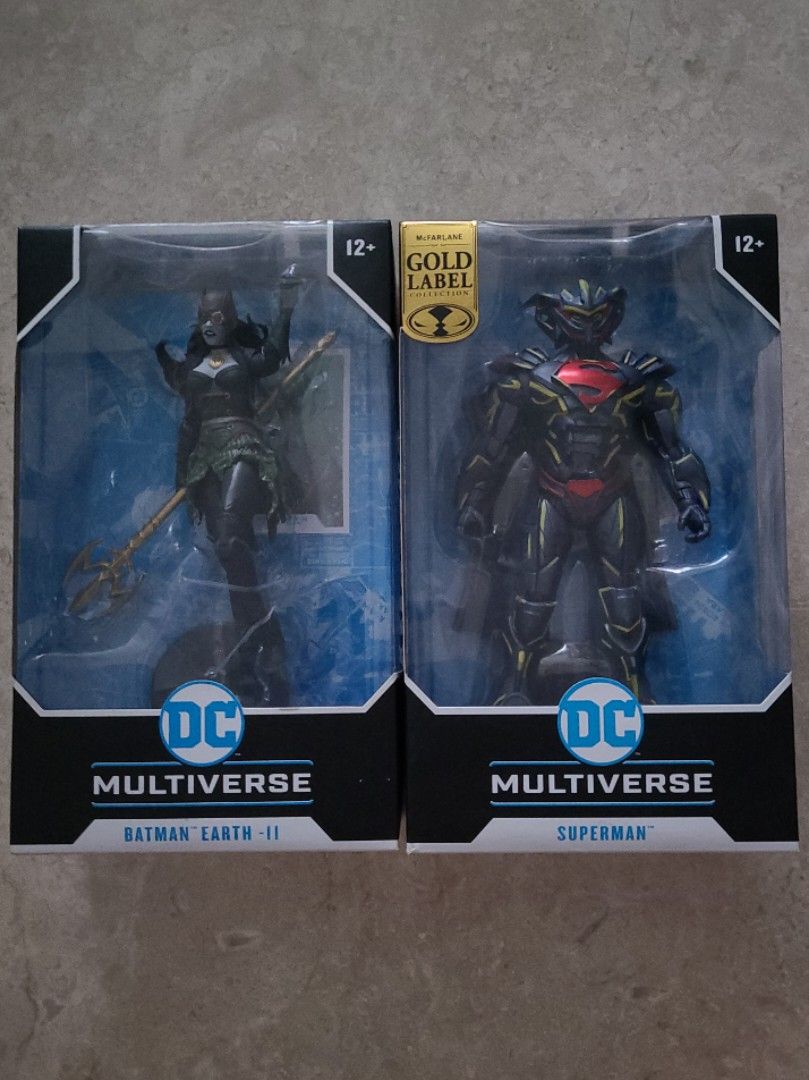 DC Multiverse McFarlane Batman Earth 11 The Drowned Superman Energized ...