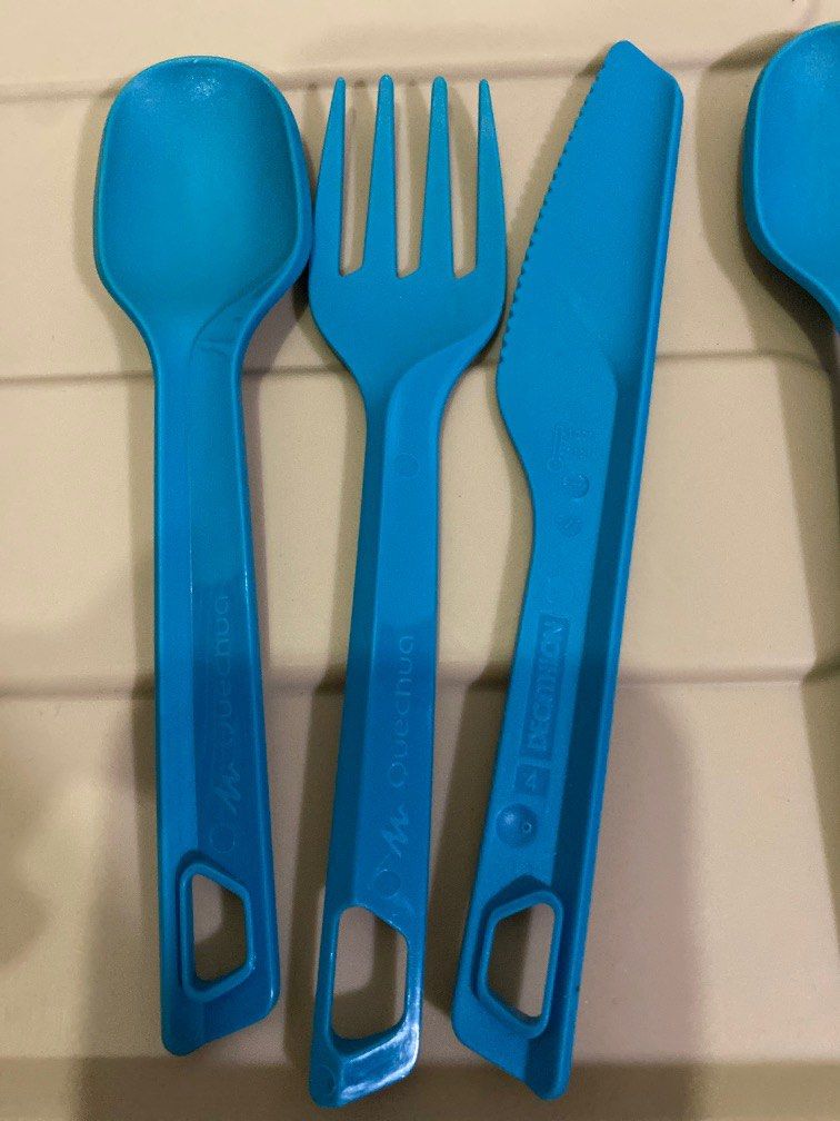 Decathlon Quechua Spoon Fork Knife, Furniture & Home Living ...