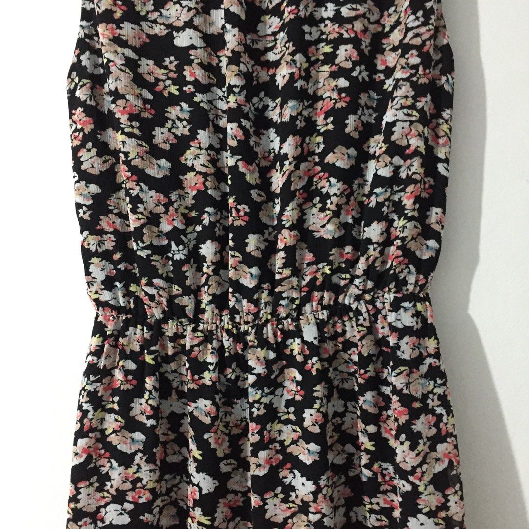 DECJUBA Black Floral Dress, Women's Fashion, Dresses & Sets, Dresses on ...