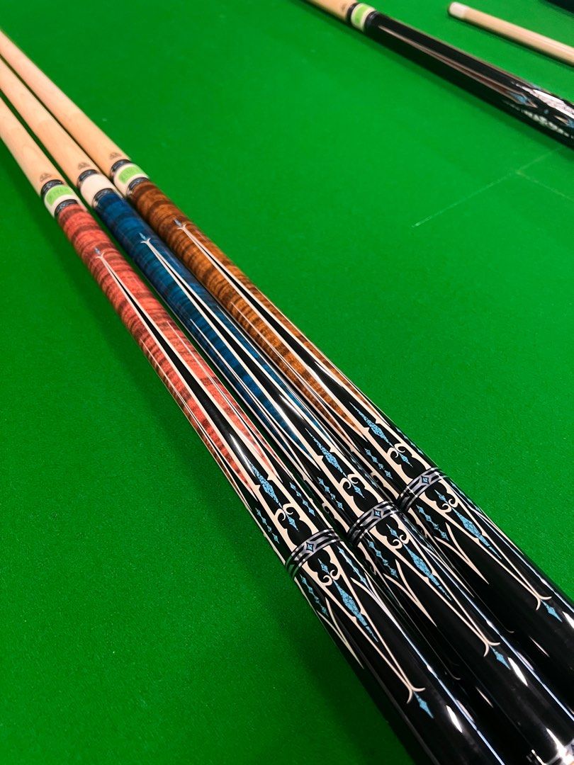 Demon MIT Pool cue, Sports Equipment, Sports & Games, Billiards & Bowling on Carousell