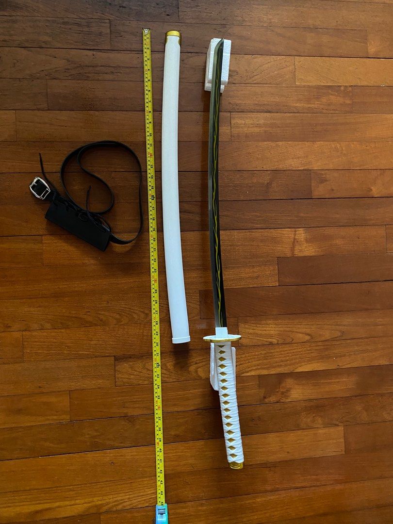 Demon Slayer Metal Replica Sword - replica inspired by Zenitsu Agatsuma ...