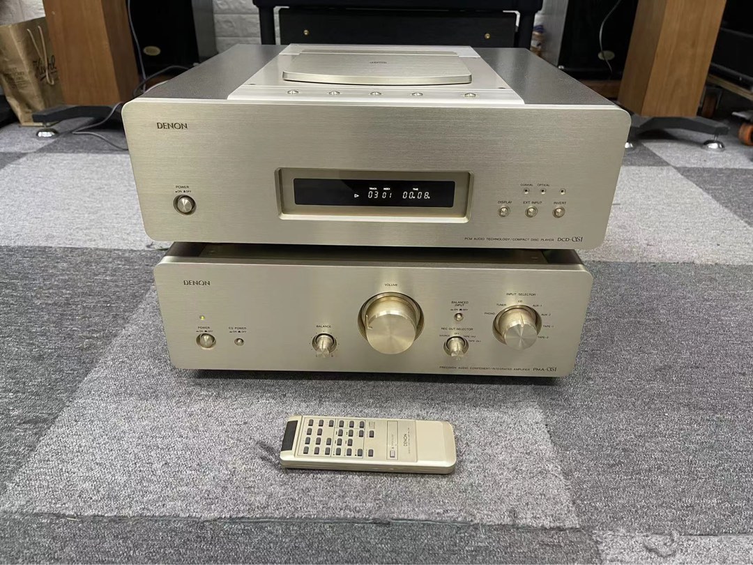 DENON/天龍 DCD-S1旗艦CD機+PMA-S1純A類旗艦發燒功放, 音響器材, Soundbar、揚聲器、藍牙喇叭、耳擴 ...