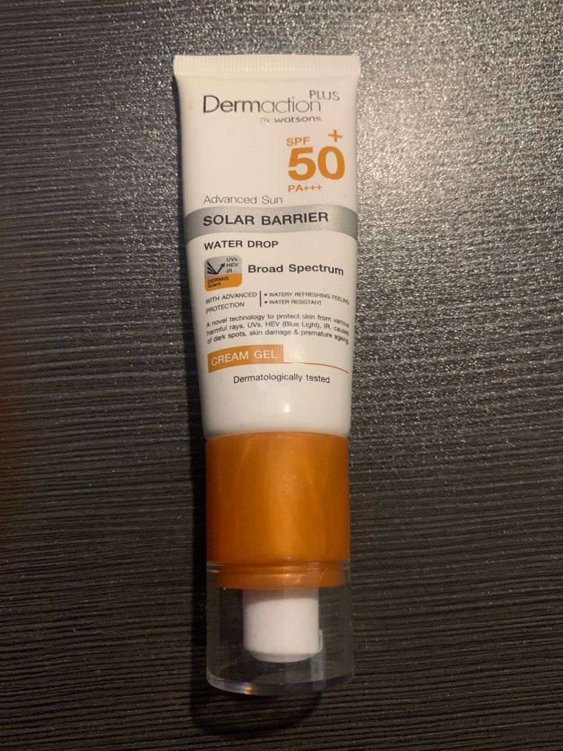 Dermaction Plus Sunscreen SPF 50, Beauty & Personal Care, Face, Face ...