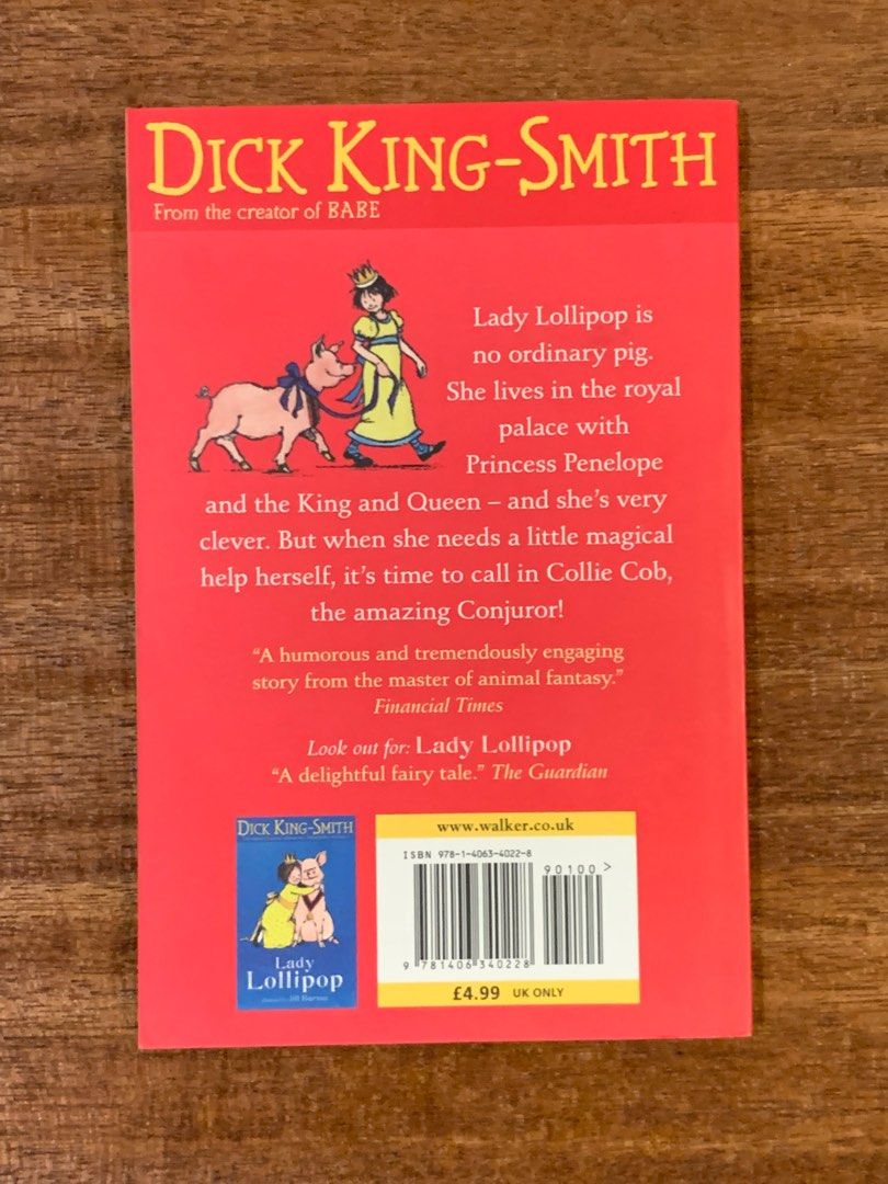 Dick King-Smith Clever Lollipop book by Jill Barton, Hobbies & Toys ...