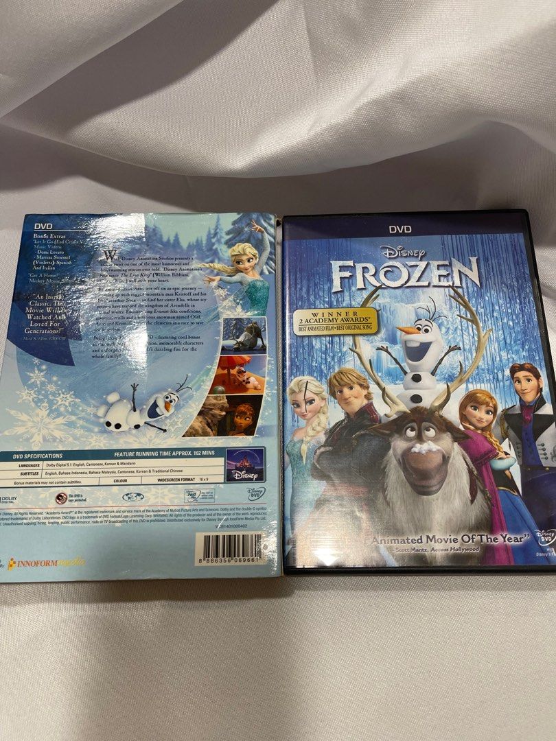 frozen dvd player