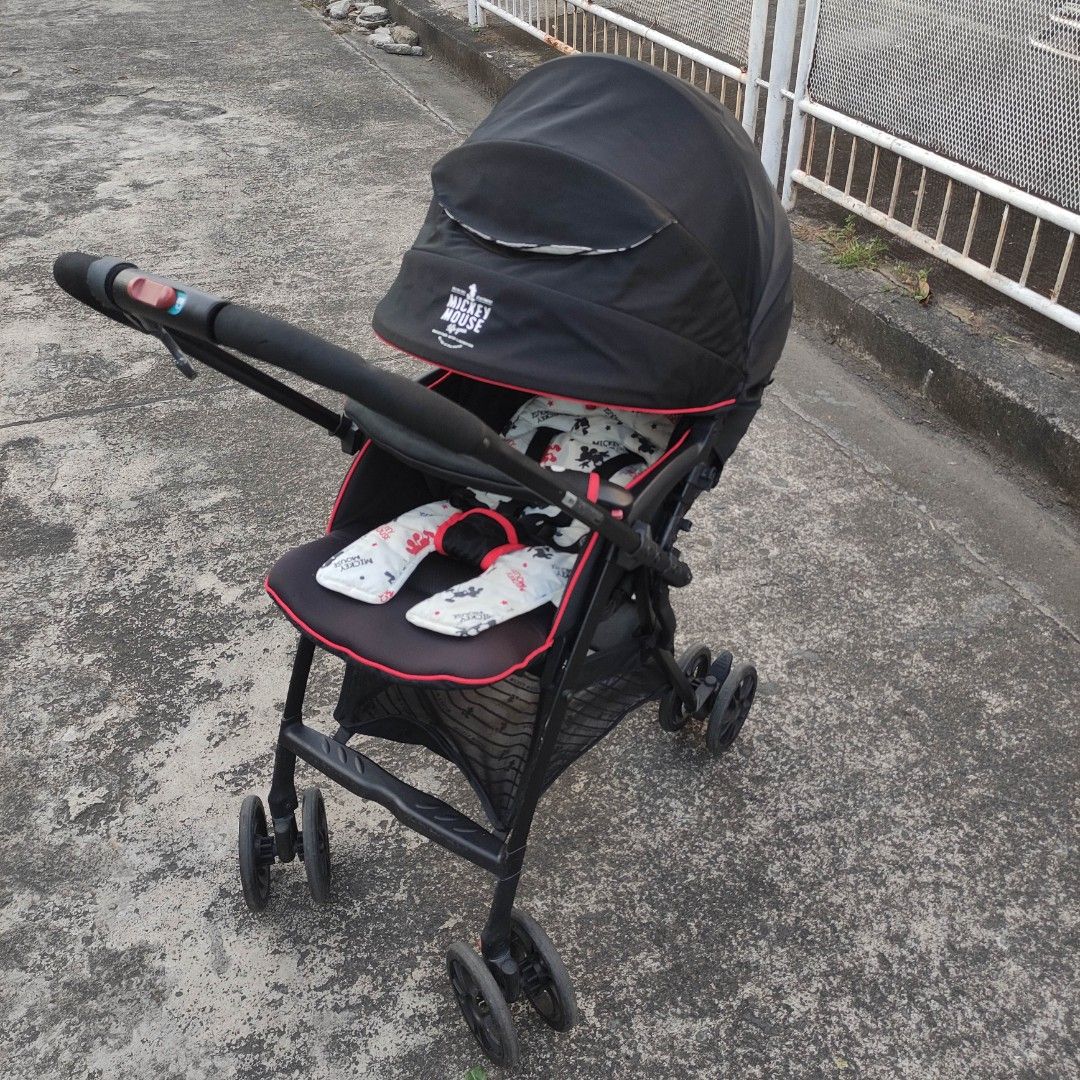 Disney Mickey Stroller, Babies & Kids, Going Out, Strollers on Carousell