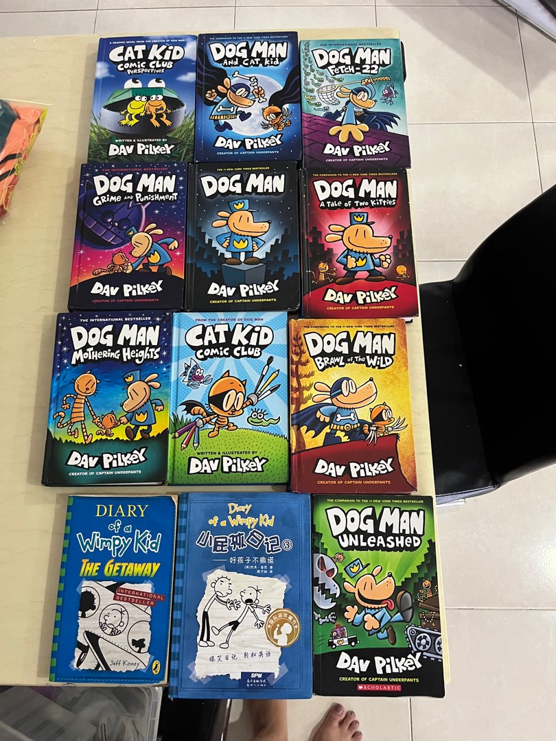 Dog Man, Cat kid books, Hobbies & Toys, Books & Magazines, Children's ...