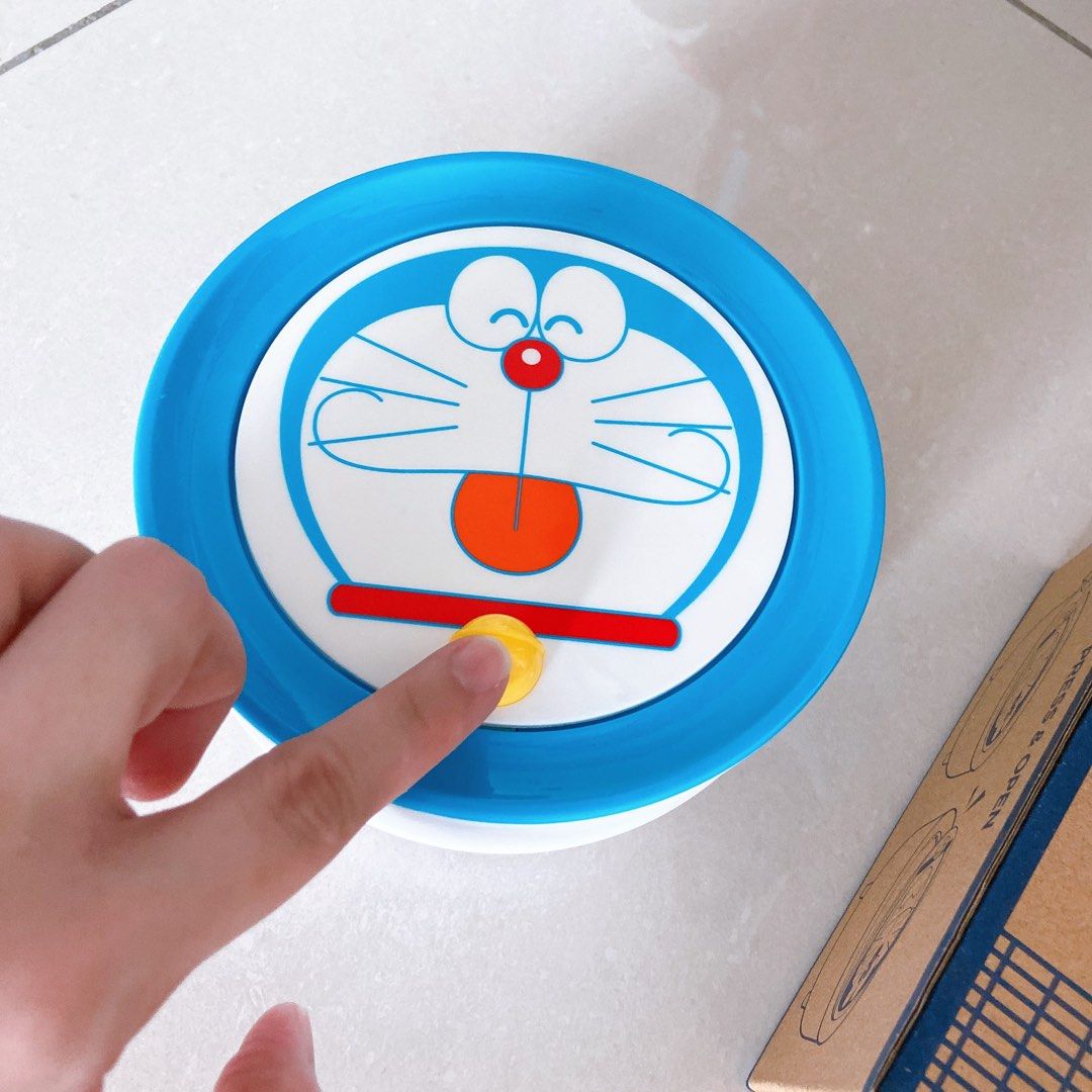 Doraemon food container/ storage box, Furniture & Home Living ...
