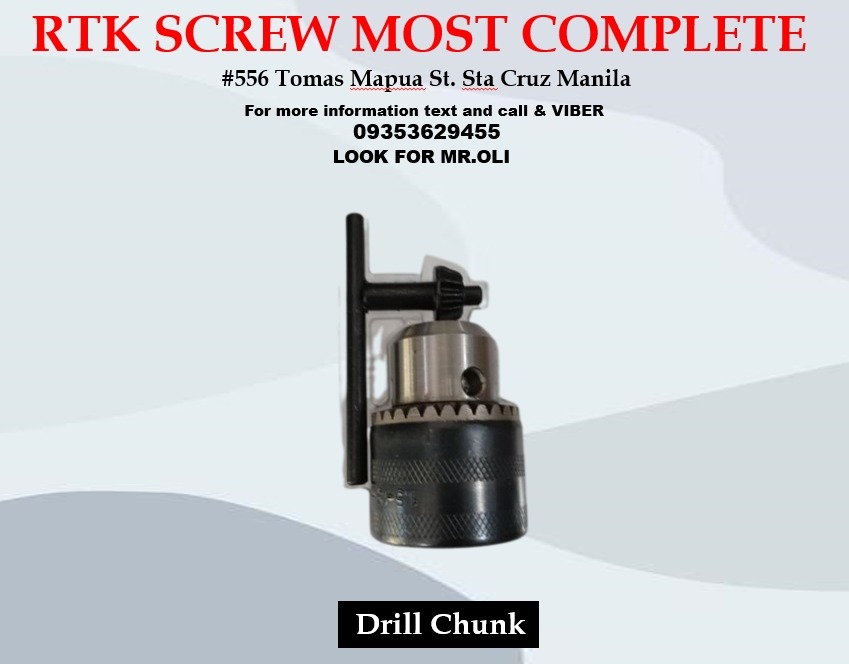 Drill Chunk, Commercial & Industrial, Construction Tools & Equipment on ...