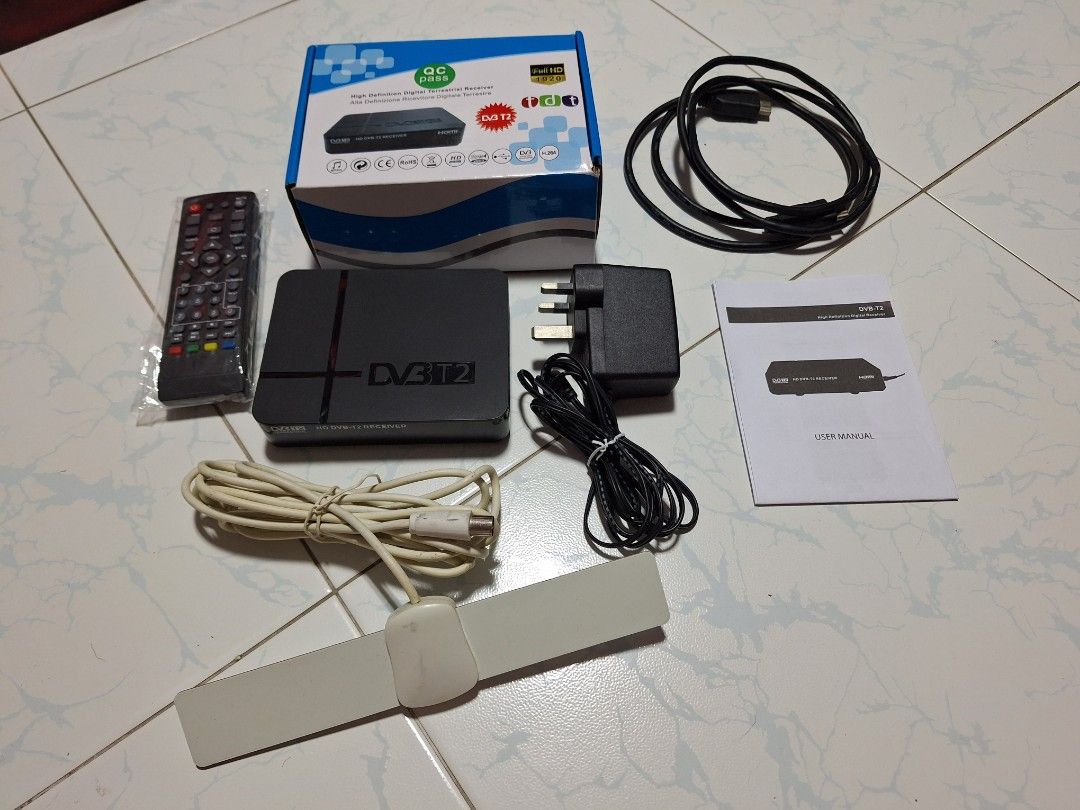 DVB T2 Digital HD Set Top Box, TV & Home Appliances, TV & Entertainment ...