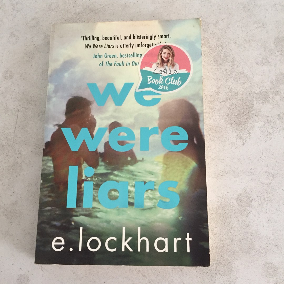 E. LOCKHART We Were Liars (English), Buku & Alat Tulis, Buku di Carousell