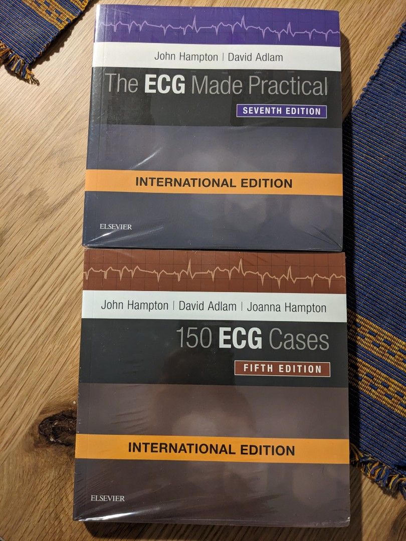 ECG + Clinical diagnosis, Hobbies & Toys, Books & Magazines, Textbooks ...