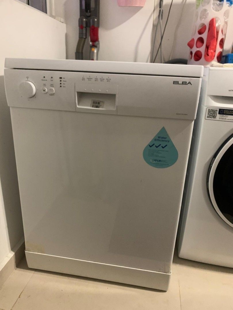 Elba Dishwasher EBDW 1351 A WH, TV & Home Appliances, Kitchen ...