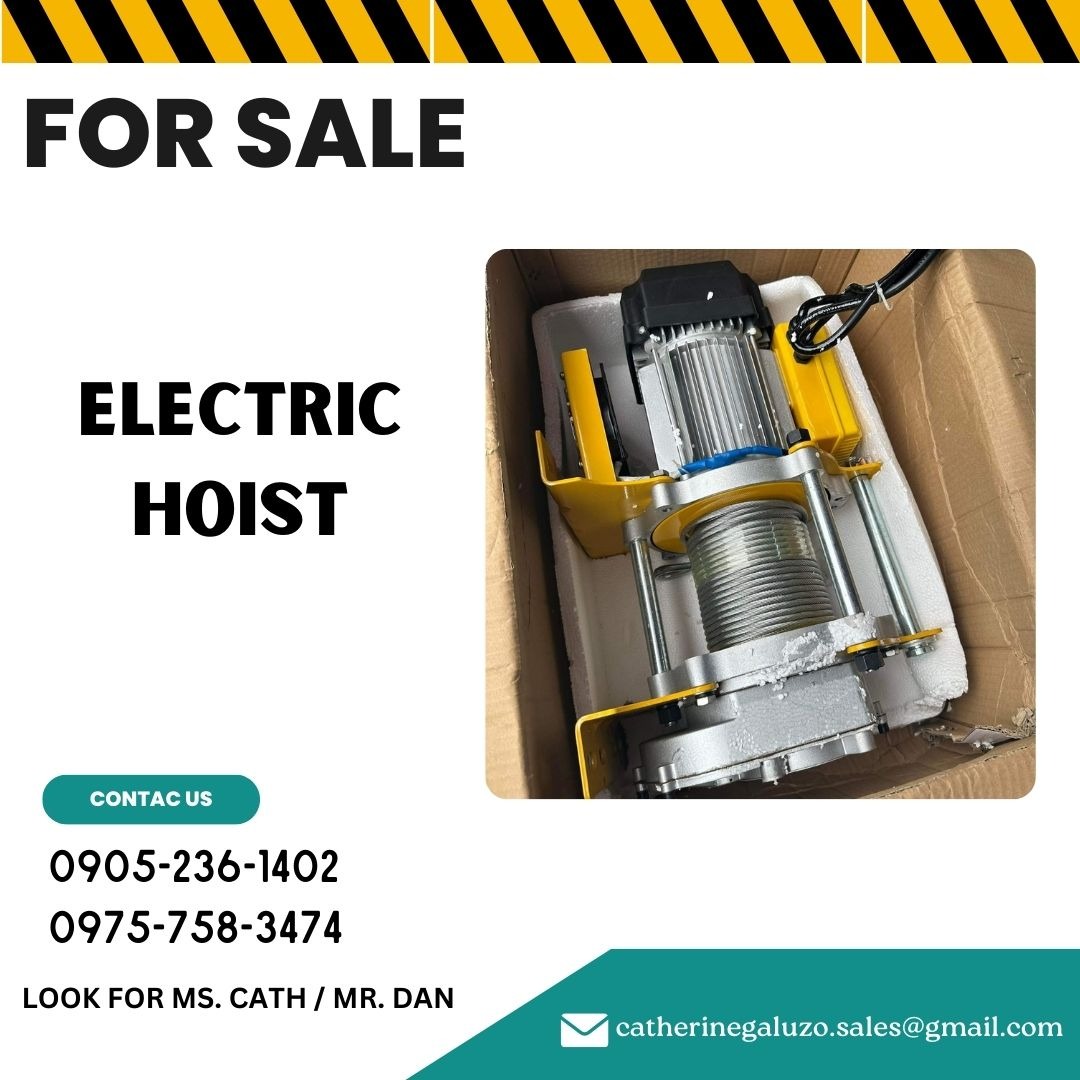 ELECTRIC HOIST, Commercial & Industrial, Construction & Building ...