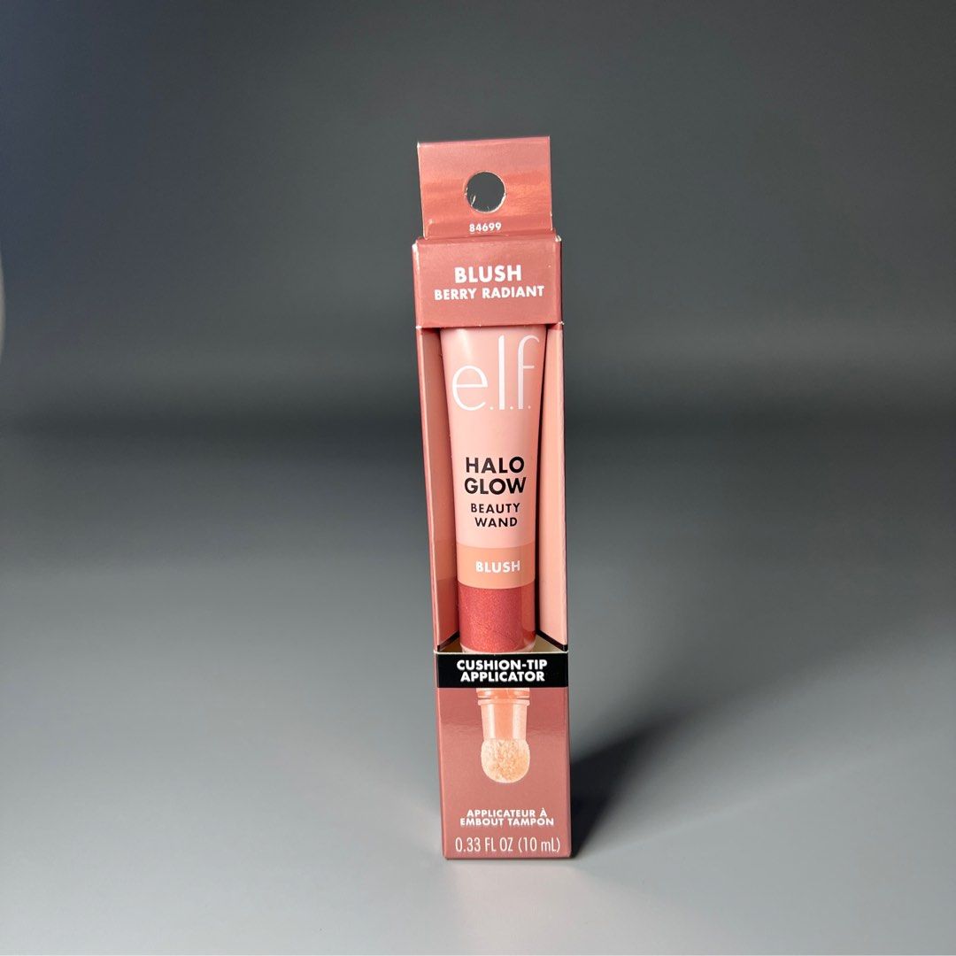ELF Halo Glow Liquid Blush Beauty Wand - Berry Radiant, Beauty ...