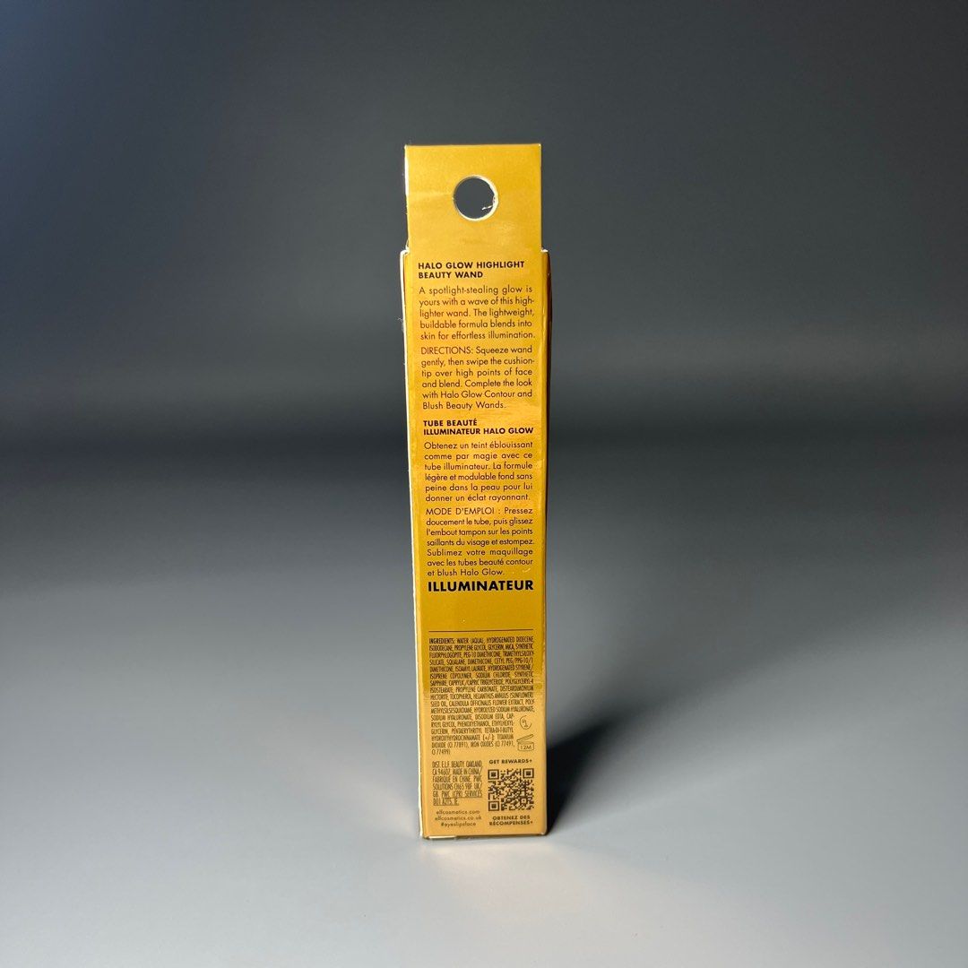 ELF Halo Glow Liquid Highlighter Beauty Wand - Liquid Gold, Beauty ...