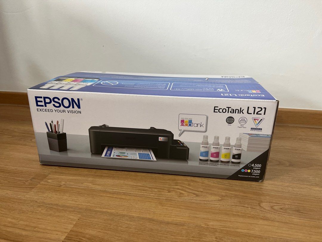 Epson EcoTank L121 Printer, Computers & Tech, Printers, Scanners ...