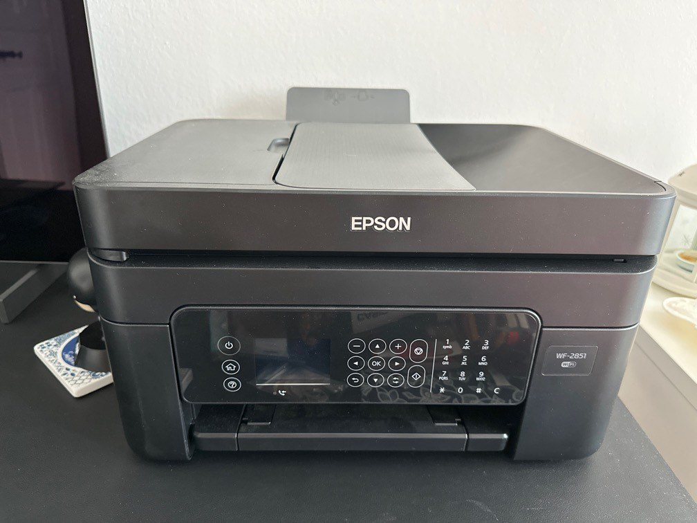 Epson WF2851 All in one duplex color printer, Computers & Tech ...