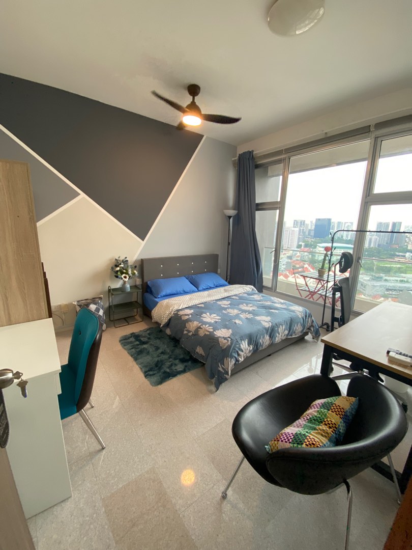 Farrer Park Mrt- Kerrisdale Condo : Balcony Room for 01/02 Pax ...