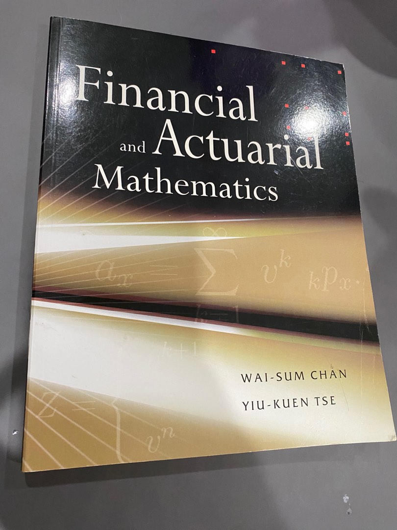 Financial and Actuarial Mathematics, Hobbies & Toys, Books & Magazines ...