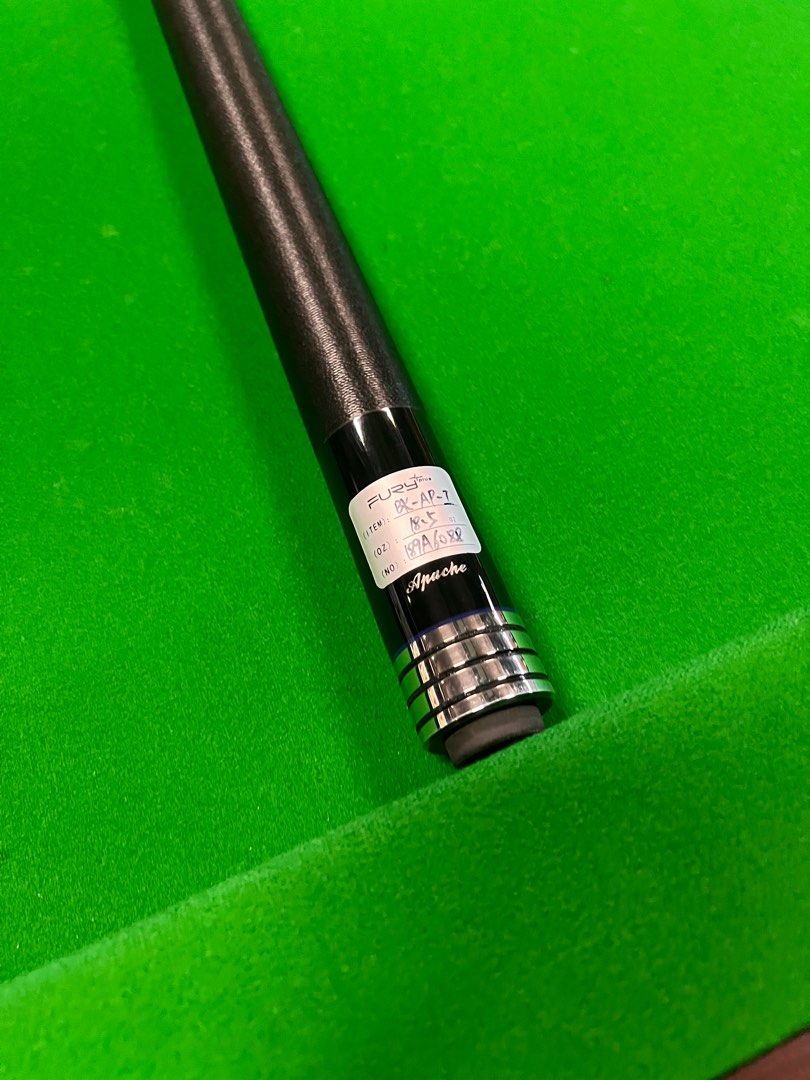 Fury Apache break pool cue, Sports Equipment, Sports & Games, Billiards ...