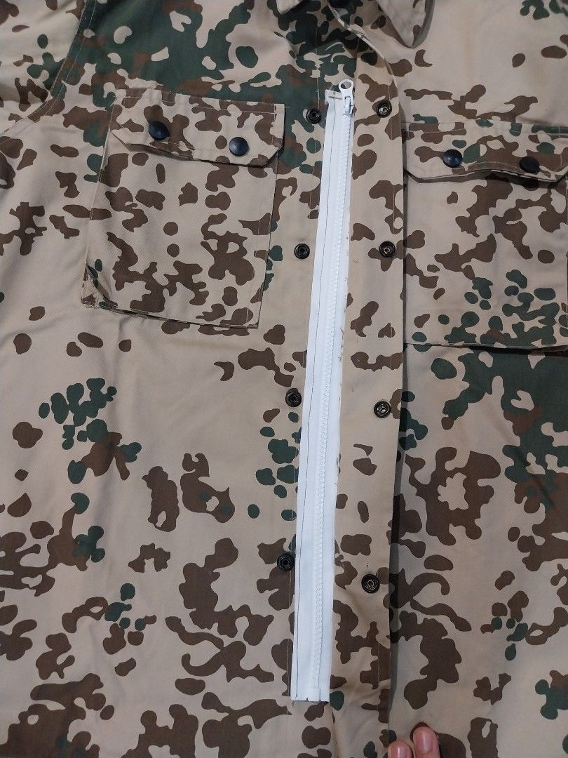 German Tropentarn Camo BDU jacket, Men's Fashion, Coats, Jackets and ...