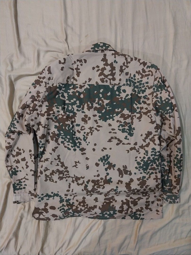 German Tropentarn Camo BDU jacket, Men's Fashion, Coats, Jackets and ...