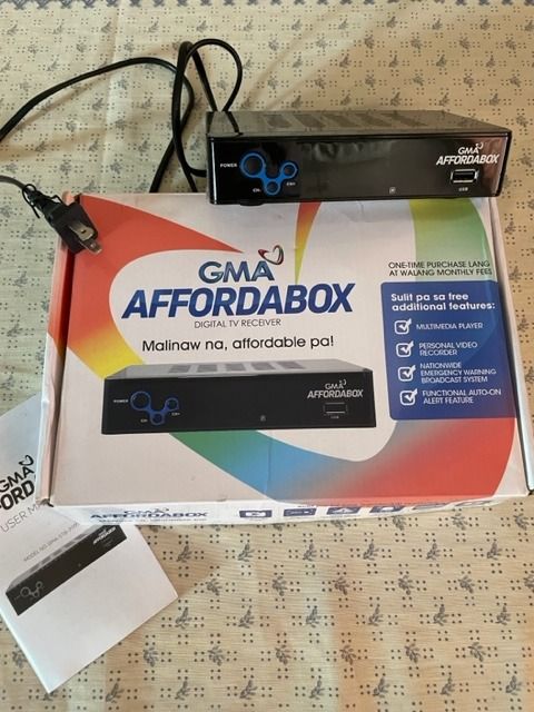GMA affordabox, TV & Home Appliances, TV & Entertainment, TV Parts ...