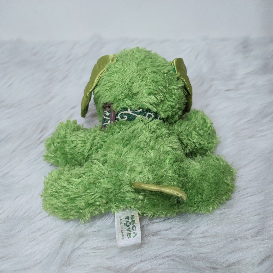 Green Ocha Ken Tea Dog Plush, Hobbies & Toys, Toys & Games on Carousell