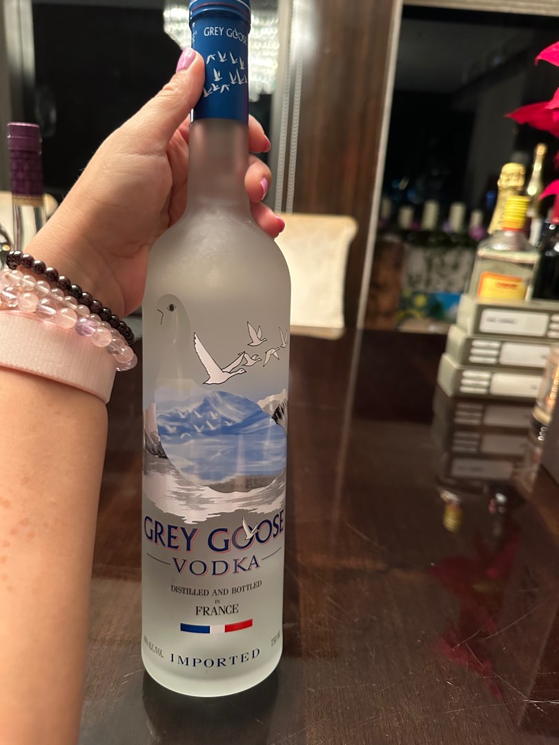 Grey goose vodka, Food & Drinks, Alcoholic Beverages on Carousell