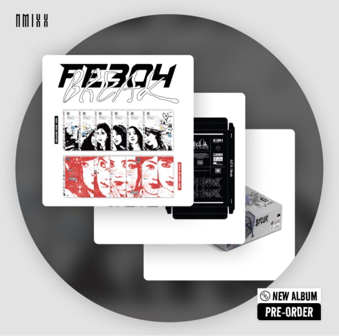 [group order] NMIXX Fe3O4: BREAK albums, Hobbies & Toys, Music & Media ...