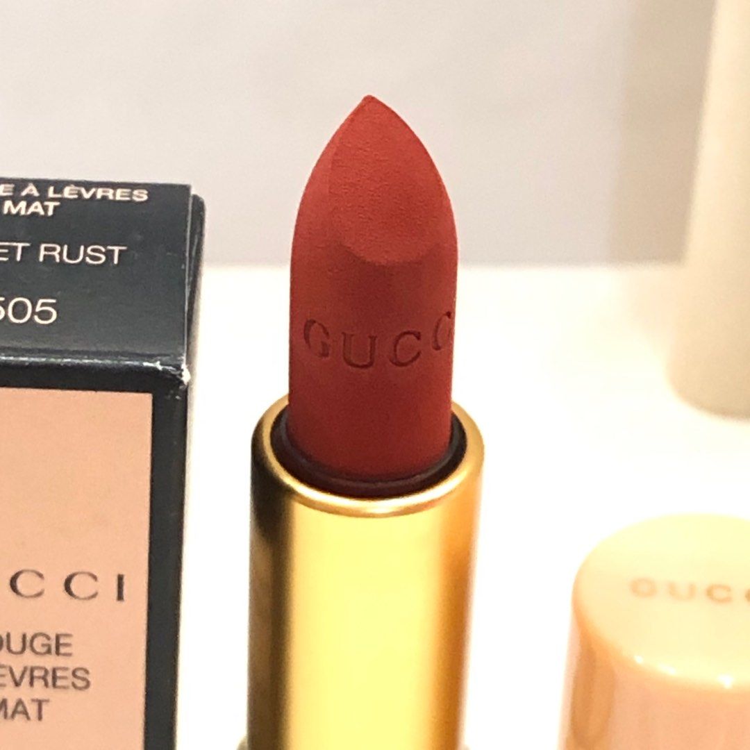 Gucci Velvet Lip Color - Janet Rust 1g w box, Beauty & Personal Care ...
