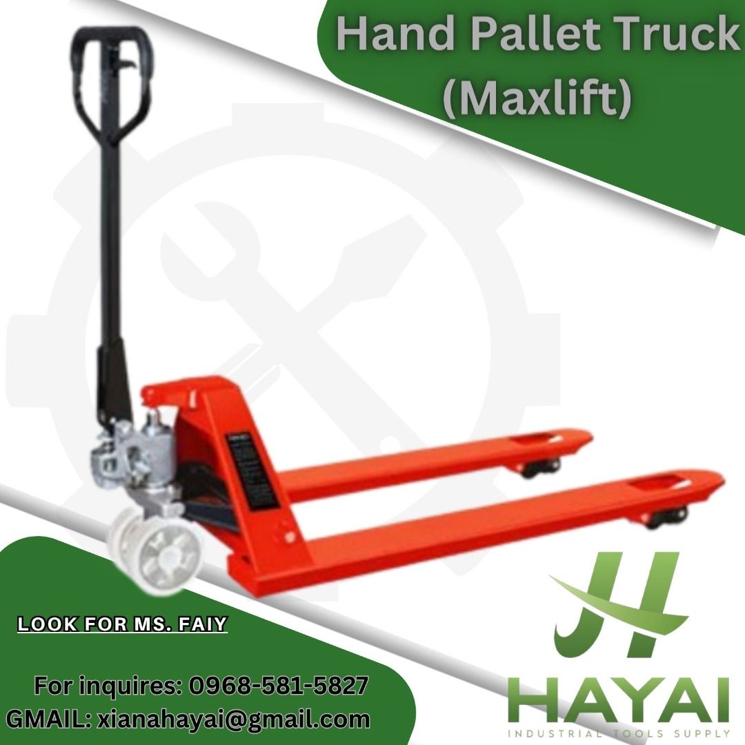 Hand Pallet Truck (Maxlift), Commercial & Industrial, Construction ...