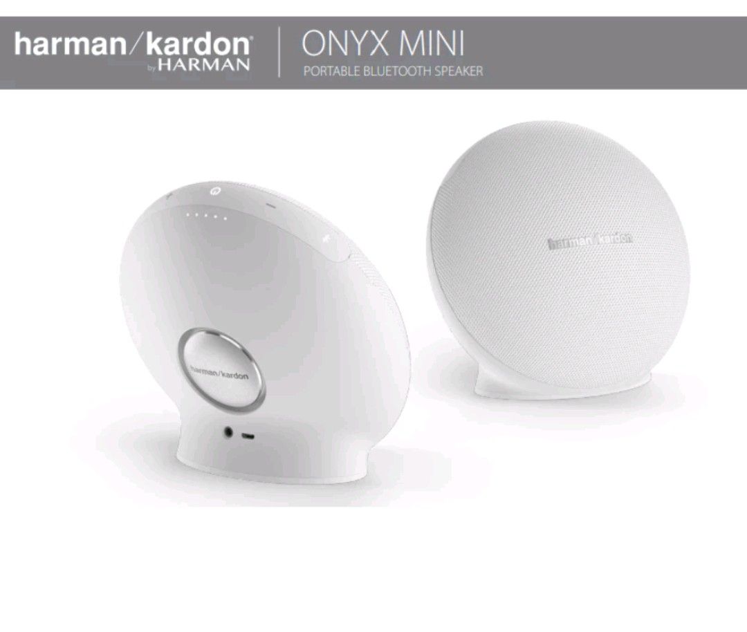 Harman Kardon Onyx Mini Portable Bluetooth Speaker, Audio, Soundbars ...