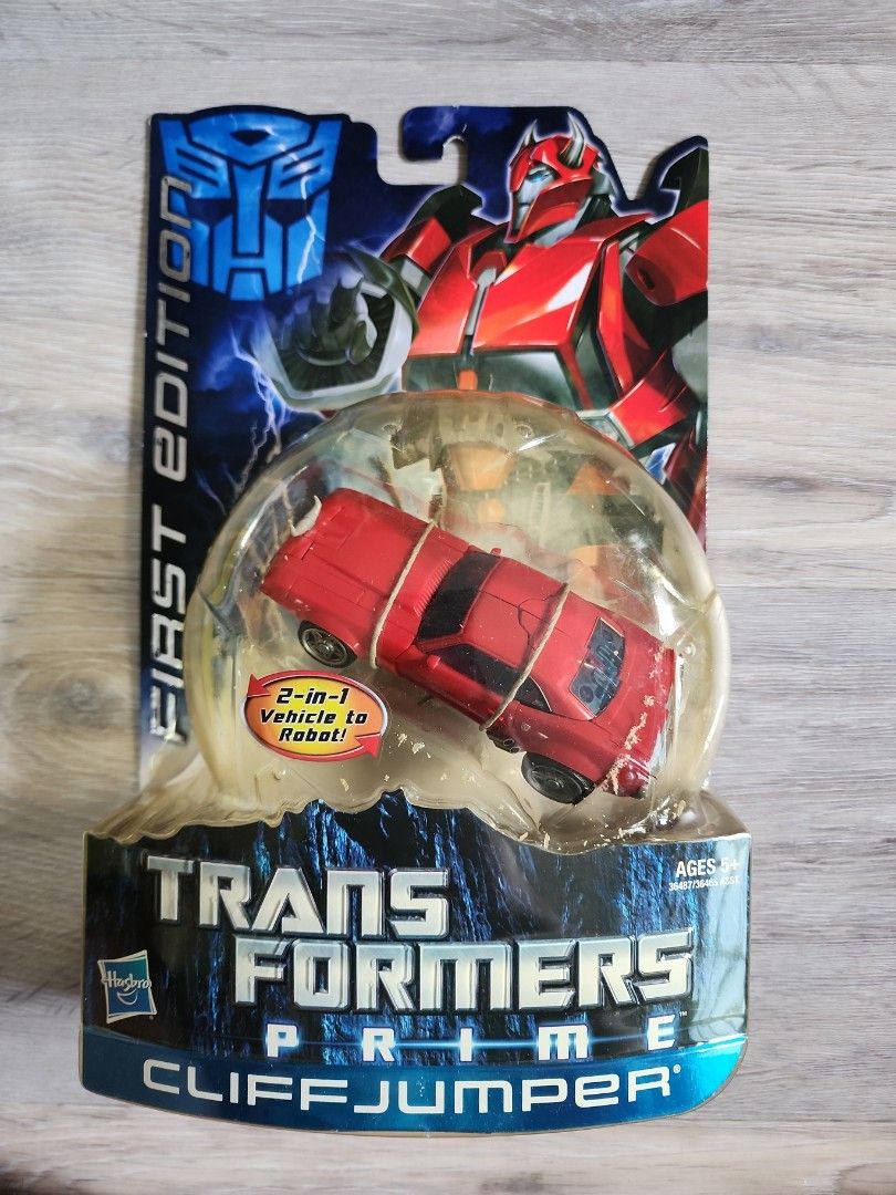 Hasbro First Edition Transformers Prime Cliffjumper, Hobbies & Toys ...
