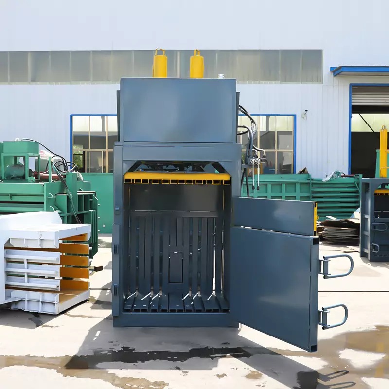 Heavy Duty Vertical Baler Press Machine with 50 Tons Pressure ...
